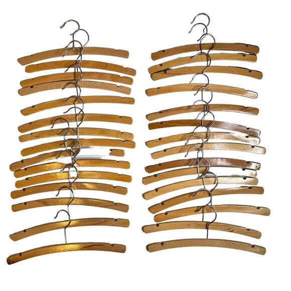 Matilda Jane | Storage & Organization | Childrens Wooden Shirt Hangers ...